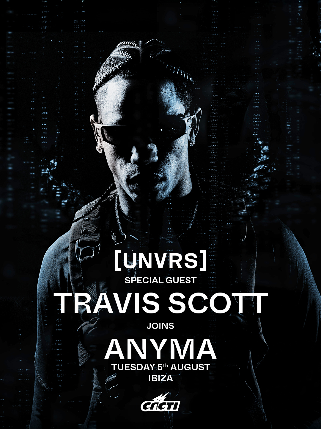 Travis Scott to Join Anyma at UNVRS Ibiza Residency this Tuesday - Yalla Techno